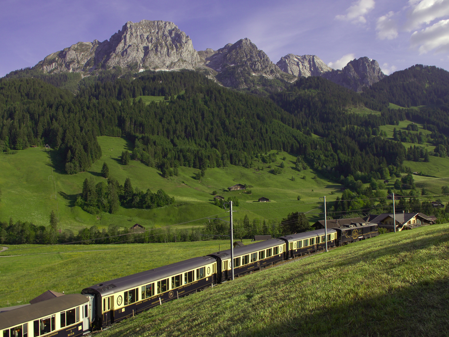 Swiss luxury rail holiday on the GoldenPass Line